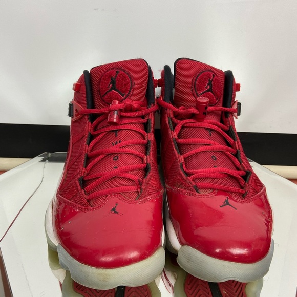 Nike | Shoes | Nike Air Jordan Two3 Redwhite Sz Y85 | Poshmark